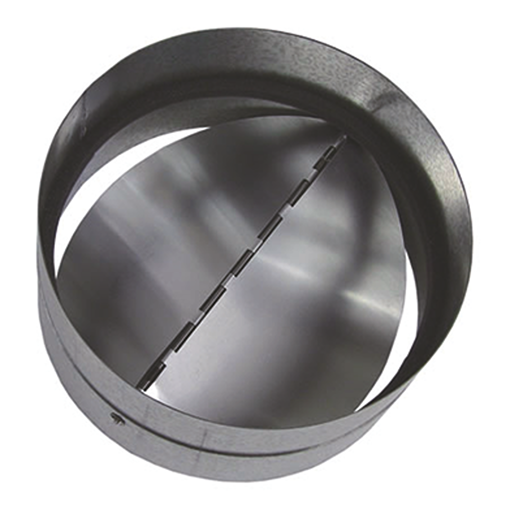 Backdraft Non Return Damper 200 - Metal - Ductlab Australia